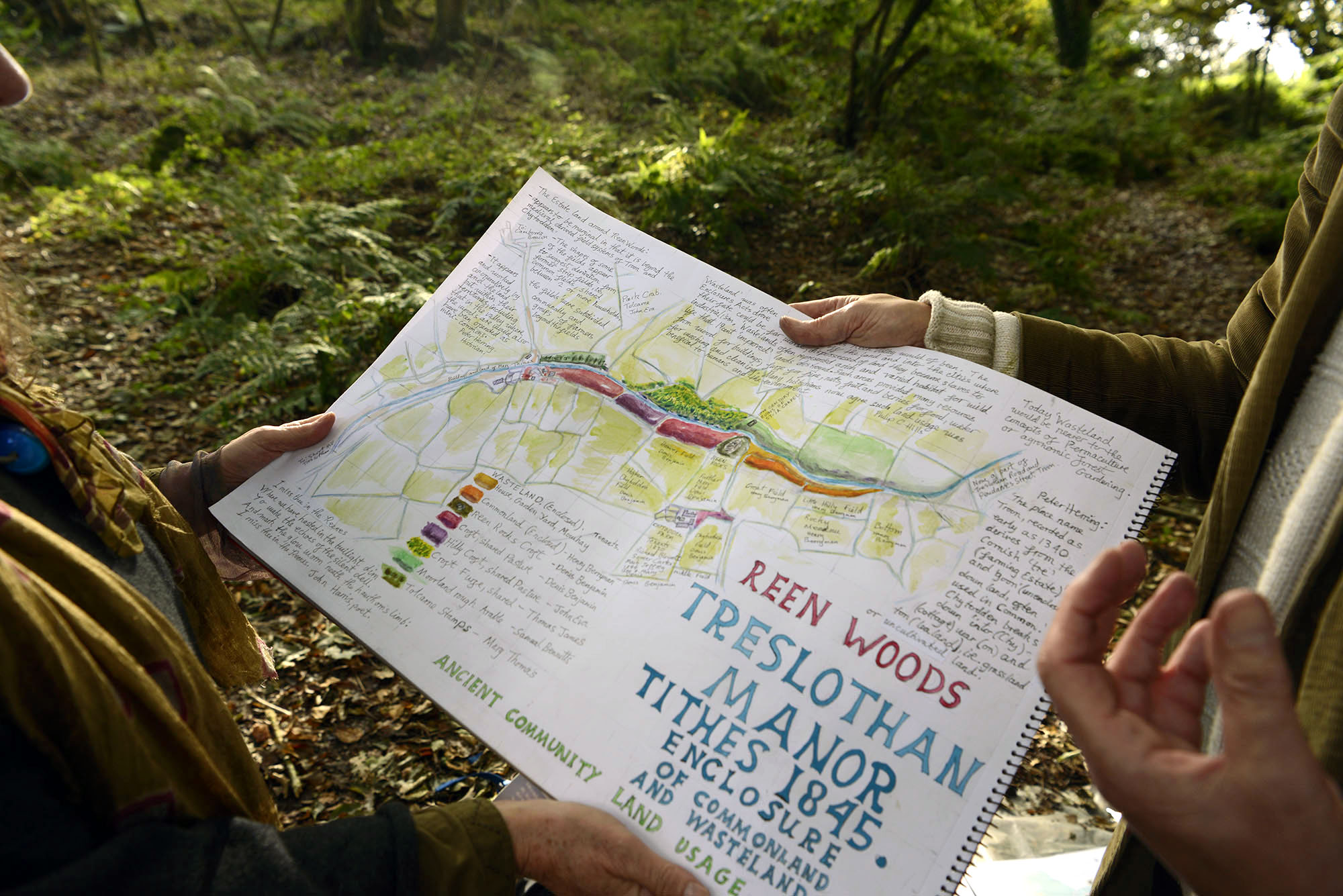 Hwedhla adro An Run ha bewnans Trewoon I Gathering Stories about The ...